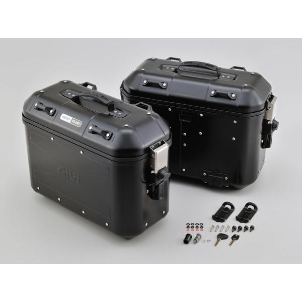 デイトナ 26016 GIVI ジビ DLMK36B PACK2 サイドケース ブラック 36L 左右セット バイク ツーリング カバン 鞄 収納