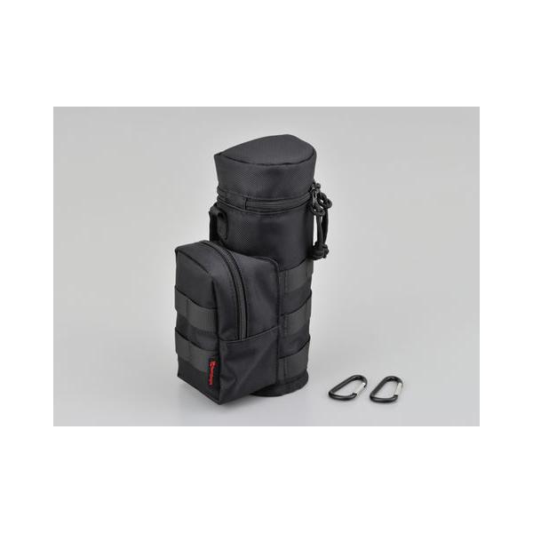 デイトナ 28230 DH-761 システムボトルポーチ H250×W80×D80mm 2L 250g 保冷 保温 ペットボトル 水筒 鞄 小物入れ ツーリング アウトドア キャンプ