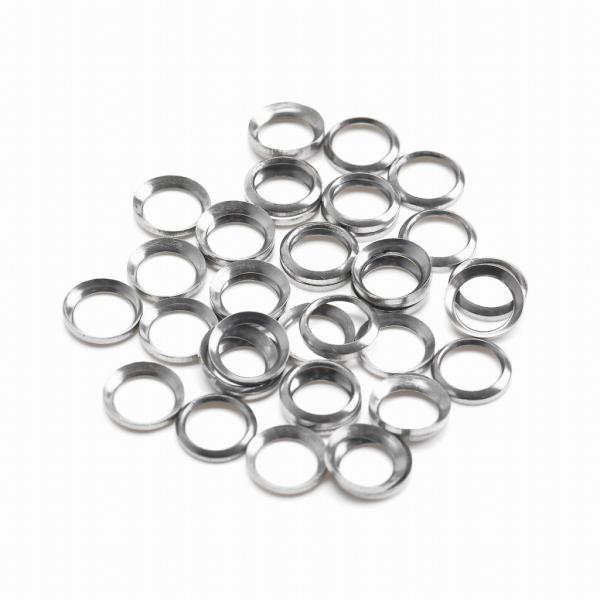 DACHI ダチ DC131-2240 ステンレス ニップルワッシャー 内径6.1mm/外径9.0mm/厚さ1.0mm 40個入 ダートフリーク