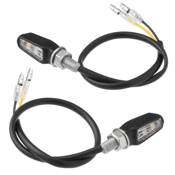 ZETA 701 LED フラッシャー マットブラック バイク ウインカー ZR46-0119