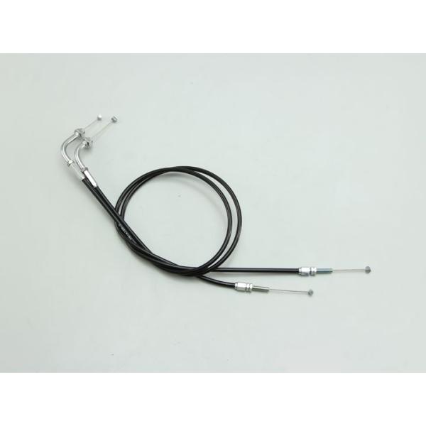 ハリケーン HB4729 スロットルケーブルW ブラック 適合純正品番 引き 54012-1004/戻し 54012-1040 Z400FX