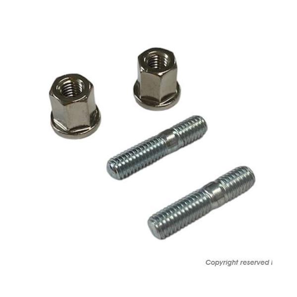 KN企画 BOLT-MM2 マフラースタッドボルト2 ディープナット付 6mm バイク ホンダ系スクーター補修