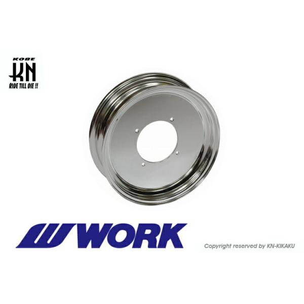 KN企画 KN-W1235CR-LS WORK Gee9s コラボレーションホイール タイプLS バフアルマイト 12inch/3.5J