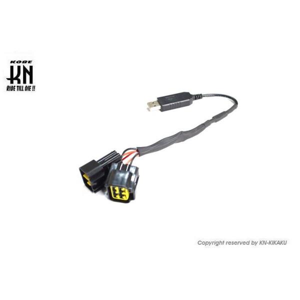 KN企画 PD-C0034 アレーサー X Flash Linkケーブル SuperX/MiniX単独作業用電源ケーブル プロ向け バイク 電子 パーツ