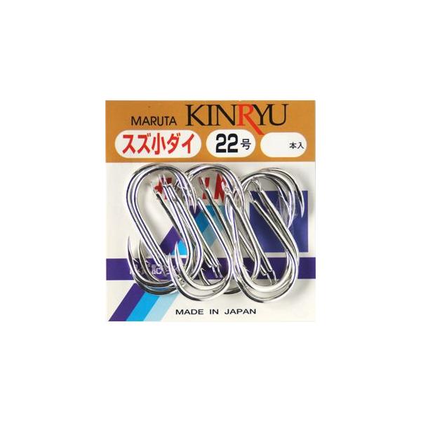 金龍鉤 H21121 藤 (タ)徳用H鋼錫小ダイ 22号 錫 14本入り キンリュー KINRYU 釣り 針 仕掛け 鈎 小鯛 丸軸 すず エサ釣り ジギング