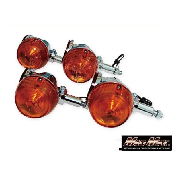 マッドマックス 20-3421AE-4 純正タイプ ウインカー オレンジ 4個セット GT380/GT750 ウィンカー 指示器 パーツ MADMAX