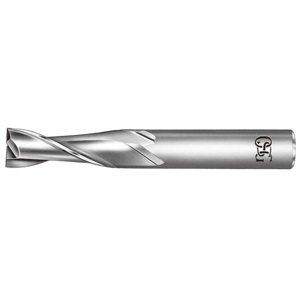 オーエスジー 80204 ハイスエンドミル EDN 2 1本 切削工具 エンドミル ハイススクエアエンドミル