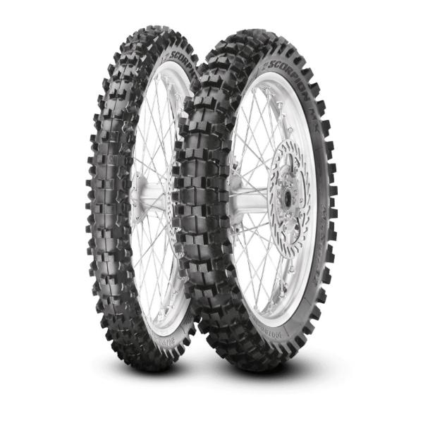 ピレリ 3842300 SCORPION MX32 MID SOFT スコーピオン ミッドソフト リア 80/100-12 50M 1本入り バイク タイヤ オフロード モトクロス NHS