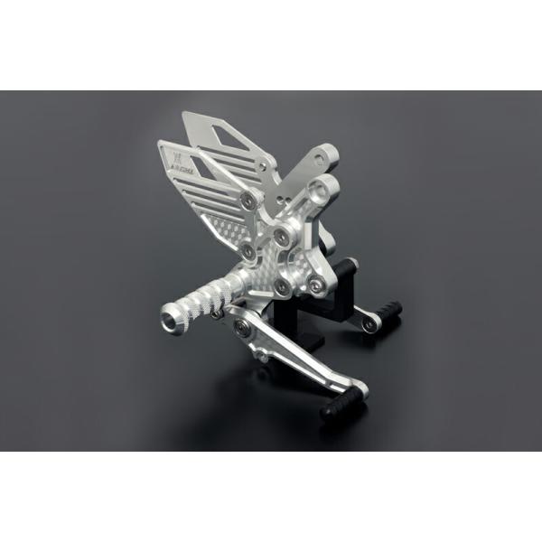 PMC ピーエムシー 189-5303 ビレット ハニカム バックステップキットver.2 シャイニングシルバー Z900RS