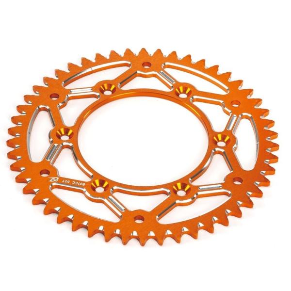 カイト(Kite) KT-38-231-50AR ERGAL リアスプロケット オレンジ 520-50T SX(F) EXC(F) XC(F) バイク