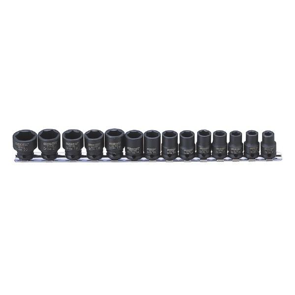 SIGNET シグネット 22196 3/8DR 14PC インパクト ソケットセット (8-22MM) ●差込角(”SQ)：3/8 ●ホルダー付き。 インパクトソケット：8・9・10・11・12・13・14・15・16・17・18・19・...