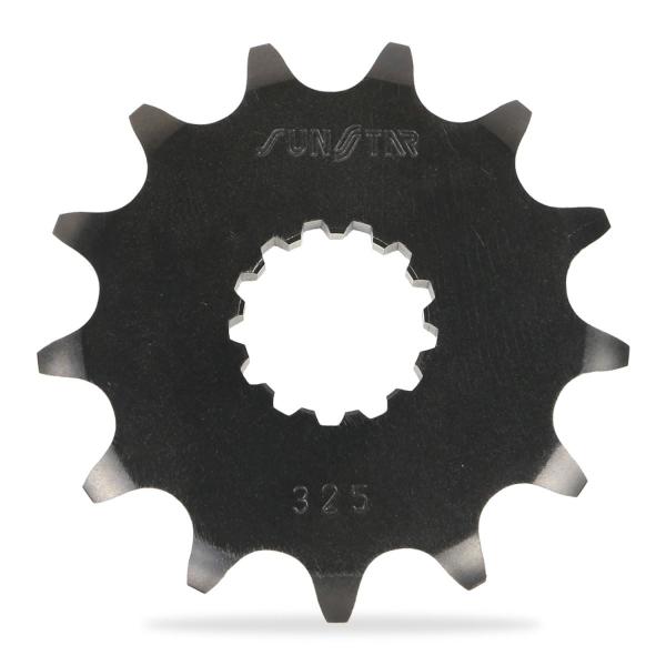 サンスター 325-13 フロントスプロケット ブラック 520 フロント 13T ER-4n/ABS/ER-6f/ER-6n/KX250/ニンジャ400/ニンジャ400 ABS/ニンジャ400R スプロケ