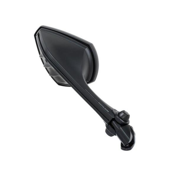 タナックス NC-005R カウリングミラーリブラ3R(右側) ブラック バイクミラー 鏡