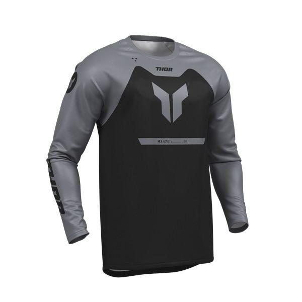 THOR 2910-8445 RIDE MODE MENACE MXジャージ ブラック XL ロンT カットソー 長袖 バイクウェア モトクロス ソアー ウエストウッド
