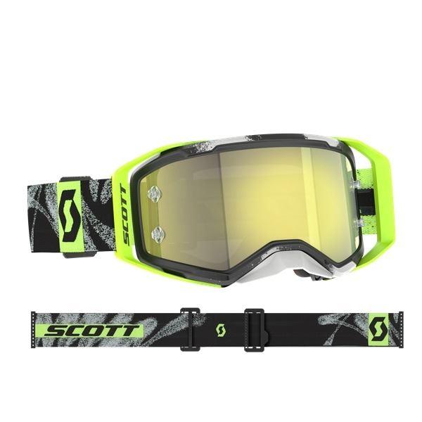 SCOTT 421471-7911289 ゴーグル PROSPECT プロスペクト 2.0 キャビアブラック/セーフティーイエロー バイク 目 紫外線 保護