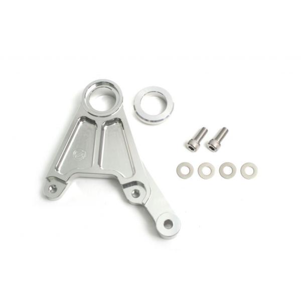 アクティブ 1470060SN リアキャリパーサポート ゲイルスピード/ブレンボ 2POT 84mmピッチ用 シルバー ZRX1100/1200 ブレーキ パーツ ACTIVE