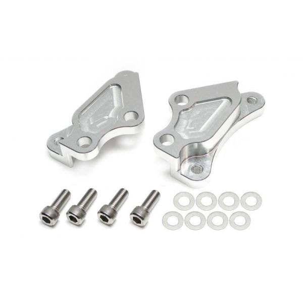 アクティブ 1471007S キャリパーサポート ゲイルスピード/ブレンボ 4POT 40mmピッチ用 シルバー CB750 GSF750 インパルス400 ブレーキ パーツ ACTIVE