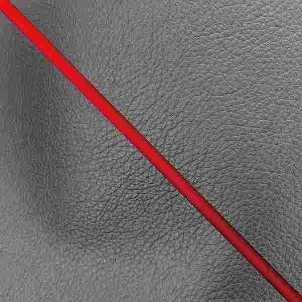 グロンドマン GH74HC10P40 国産シートカバー 張替タイプ 黒/赤パイピング ロードパル バイク/二輪車用