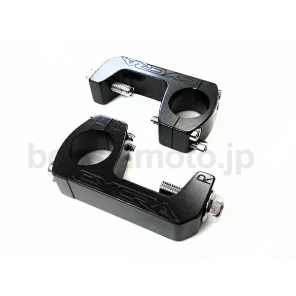 CYCRA サイクラ 1156-12-BK-kt Uクランプセット T2 KTM 純正03-09バー Neken ブラック 補修用 ボンサイモト