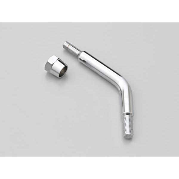 デイトナ 42288 オフセットバー/ショート M10正ネジ ハイビジミラー Z2 モンスターミラー 補修部品 クローム 1個入り バイク DAYTONE