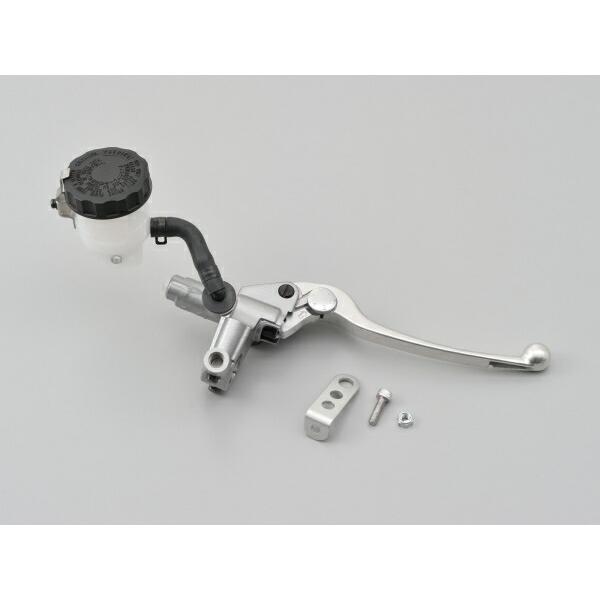 GSR400 ABS ニッシン ブレーキマスターシリンダー 横型/タンク別体式 14mm シルバー/バフクリア デイトナ 61741 GSR400 ABS (年式07、型式BC-GK7DA) NISSIN