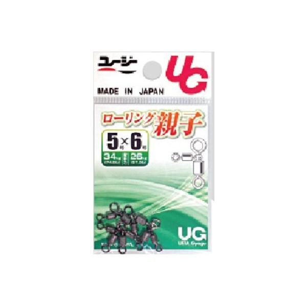 土肥富 RR UG ローリングオヤコ 黒 3×4 黒 1PC ユージー UG 釣り フィッシング 小物 仕掛け 船釣り ジグ 磯釣り 投げ釣り ブラック