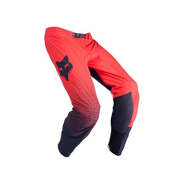 FOX D9200 フレックスエアーパンツ フラクチャー フローレッド 30インチ バイク オフロード ライディング ズボン ストレッチ 軽量 36341-110-30