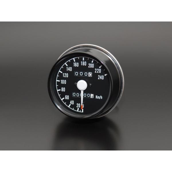 ドレミコレクション 10907 レーシングスピードメーター Z1/Z2 Z1000/Z900/Z750 Z1000MK2/Z750FX 機械式メーター 電装系 パーツ