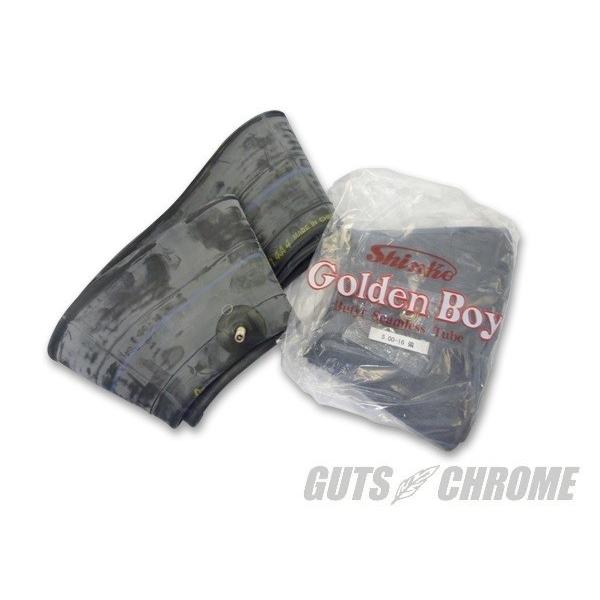 シンコー製タイヤチューブ 適合幅：5.00-5.10インチ 適合サイズ：16インチ サイドメタルバルブです。厚み1.4mmのヘビーデューティータイプ ※チューブの適合について：リムの中央にバルブが出るものをセンター、リムの横部分からバルブが...