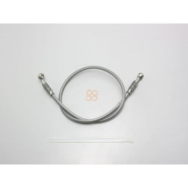 ハリケーン HB7M080S SURE SYSTEM LINE ブレーキホース フル・ステンレス製 Mタイプ 長さ80cm