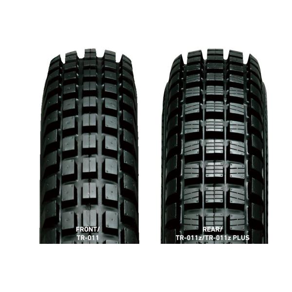 IRC 102394 TRIAL WINNER TR-011 タイヤ 4.00R18 4PR TL リア 1本 トライアル オフロード モトクロス 競技用 バイク 二輪車 井上ゴム
