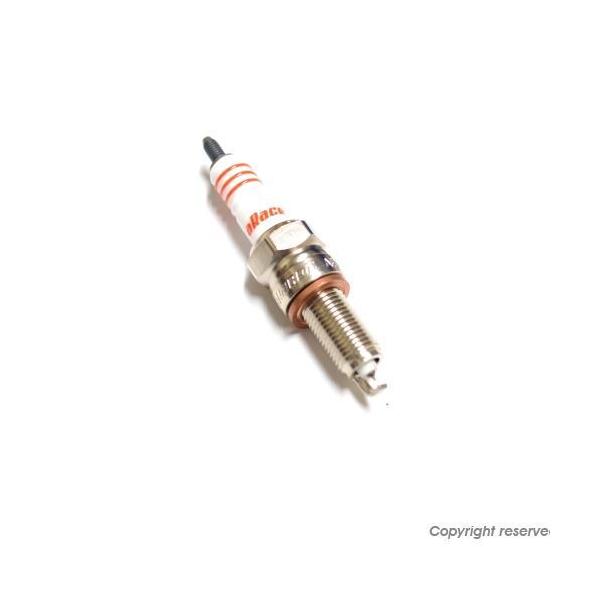 KN企画 PA-P0073 aRacer アレーサー DUAL IRIDIUM スパークプラグ ABP8RII グリファスマジェS/NMAX/GROM/PCX等 CPR8EA-9/MR8E-9相当 バイク スパークプラグ