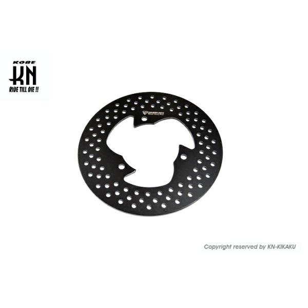 KN企画 TS-CYDKR-BK TAN-SHEN ディスクローター リア用 ブラック 200mm シグナス4/5型/BW'S125 2型