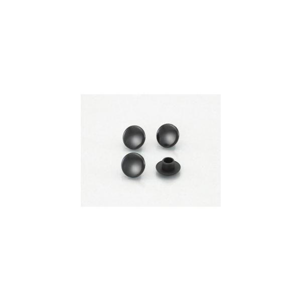 キタコ 0900-000-80116 ＣＡＰボルトカバー（ＡＢＳ） 8MM/ブラック/4PCS KCON