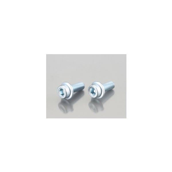 キタコ 0900-082-40007 フランジ付キャップボルト (ユニクロメッキ) M8XP1.25X45mm 1個