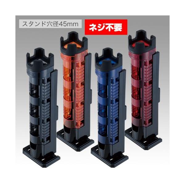 メイホウ BM-300Light ロッドスタンドCRED×BK クリアレッド×ブラック 1個 エギング ティップラン小物入れ 釣具 フィッシング MEIHO