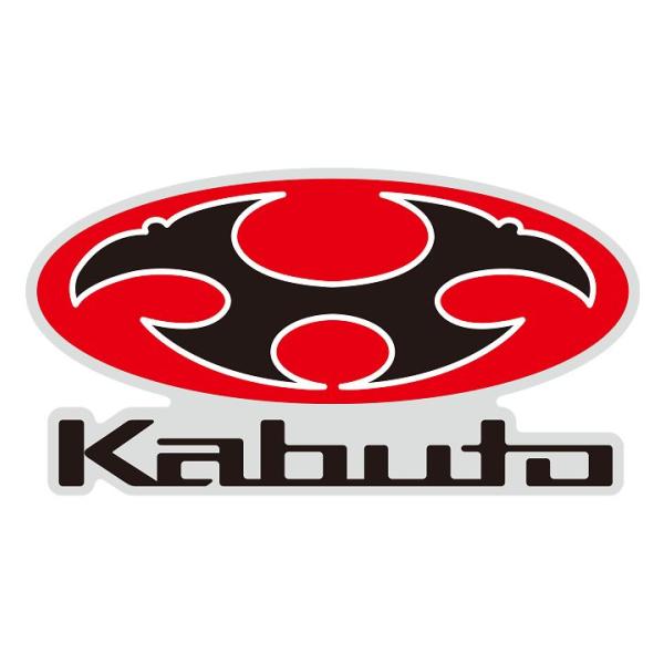 OGK Kabuto(カブト) ロゴマークステッカー 小/90×48mm 1枚入 シール ヘルメット アクセサリー
