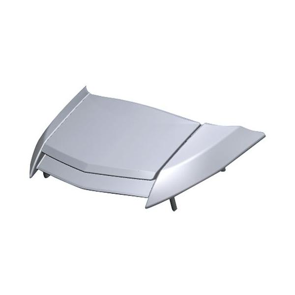 OGK RT-33 ヘッドベンチレーション ラピッドフラットブラックシルバー 1個 オプション ヘルメットパーツ 補修 カブト Kabuto