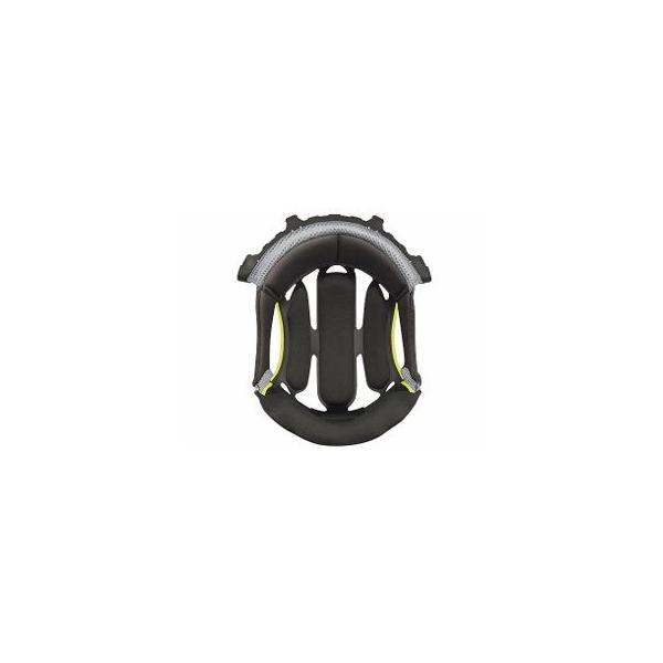 OGK AEROBLADE-5 TAMON(エアロブレード5 タモン) インナーパッド ダークグレー/イエロー XXL(6mm) 内装 クッション 頭 ヘルメットパーツ 補修 カブト Kabuto