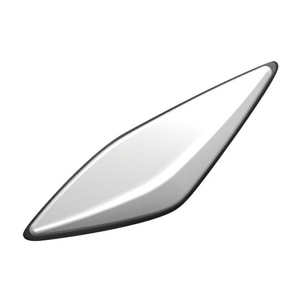 OGK F19 ヘッドサイドベンチレーション ブラックメタリック 左用/1個 SHUMAシリーズ オプション ヘルメットパーツ 補修 カブト Kabuto