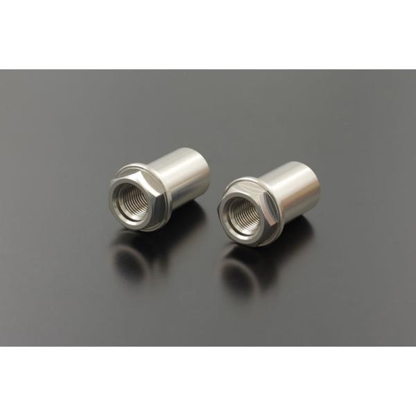 PMC ピーエムシー 177-022 ジュラルミンナット 4穴ディスクハブSTDフォーク クランプ径φ24mm Z750-1000(KYB36KZ用)