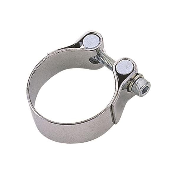 ポッシュフェイス 010050-B-10 補修用マフラー用バンド メッキ エストレヤ バイク