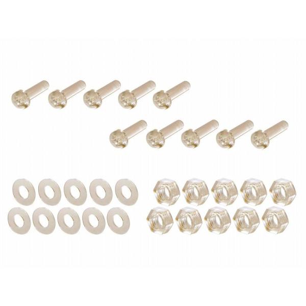 POSH ポッシュ 990520 スクリ-ンビスセット クリア- M5X20 (10pcs)