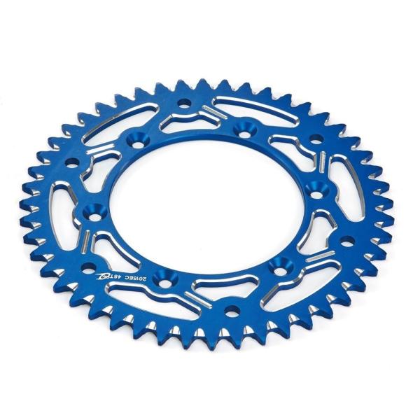 カイト(Kite) KT-38-221-52BL ERGAL リアスプロケット ブルー 520-52T YZ/YZF/YZFX/YZX バイク