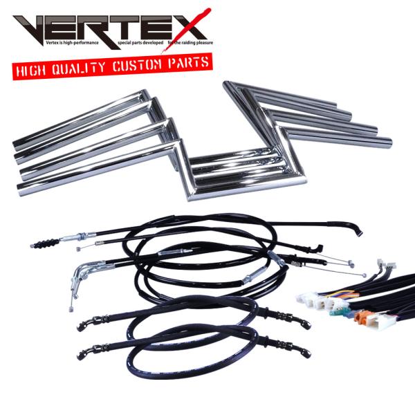 GT380 B0-B2 ロボハン アップハンドル セット ロボハンドル アップハン ワイヤー ロボ ハン  ハンドル 71-73年 前期型 バーテックス