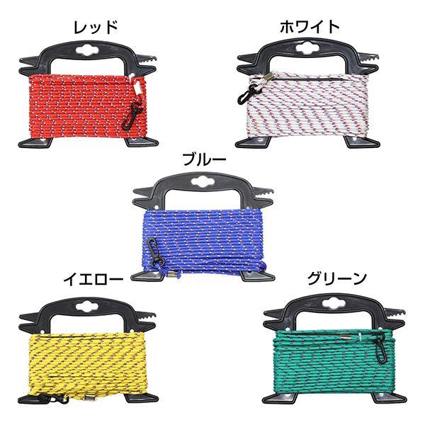 タカ産業 300569 ロープ-Z ホルダー巻レインボーロープ 4mm×10m 色指定不可 1個 ひも 紐 水汲み アウトドア 釣り小物 釣り用品 釣具 つり フィッシング TAKA