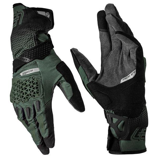 LEATT 6025101601 ADV HydraDri 5.5 MXグローブ フォレスト S バイク 撥水 タッチ 通気性
