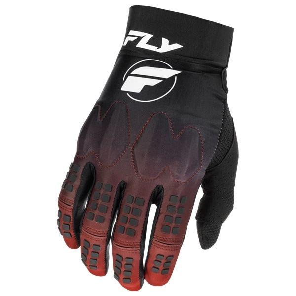 FLY 379-112L EVOLUTION DST MXグローブ レッド/ブラック/グレー L 手袋 てぶくろ ストレッチ タッチスクリーン対応 モトクロス フライ ウエストウッド