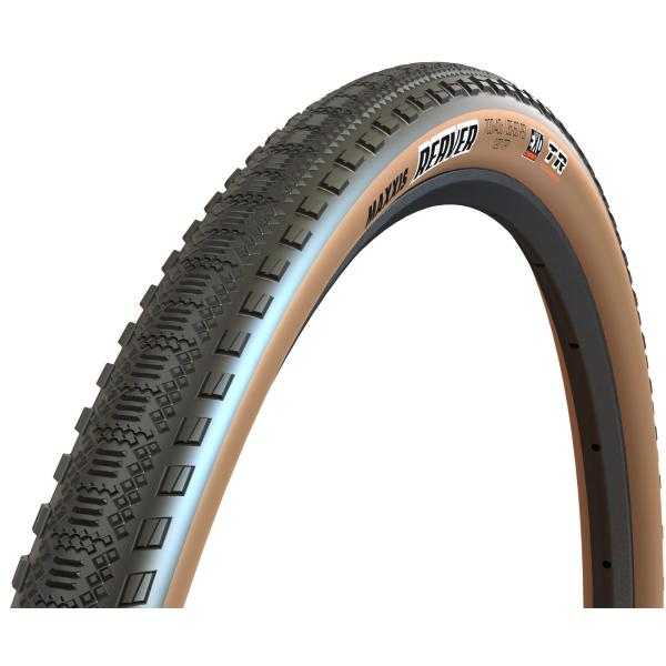 Part # TB00489800 / Size 700X40C / ETRTO 40-622 / TPI 120 / Bead FOLDABLE / Weight (g) 431 / Compound DUAL / Max PSI 60 ...