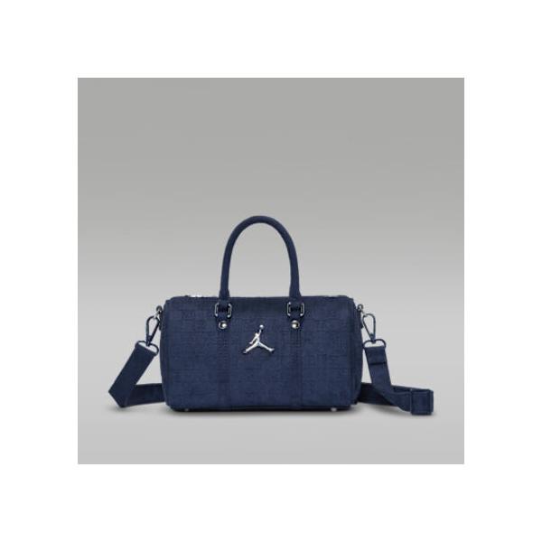 [ナイキ] ジョーダン スエード モノグラム ミニ ダッフル (3L) ☆ NIKE Jordan Suede Monogram Mini Duffel Navy(3L) ☆IQ5743-410レディース ウィメンズ ■商品の特徴：スエード...